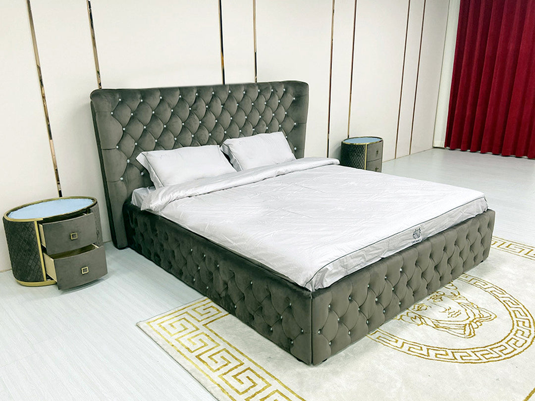 Hilton Winged Bed Frame | R&M Furnishers LTD